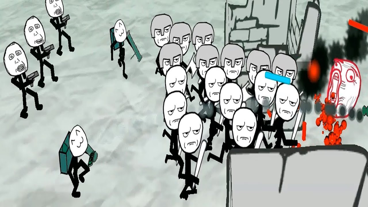 stickman meme battle simulator - YouTube