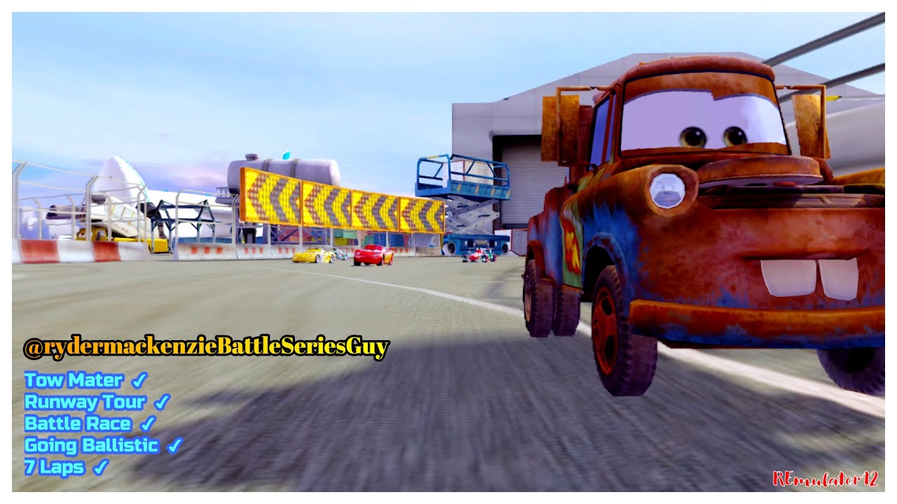 Cars 2 The Video Game | Tow Mater - Battle Race (Going Ballistic ...