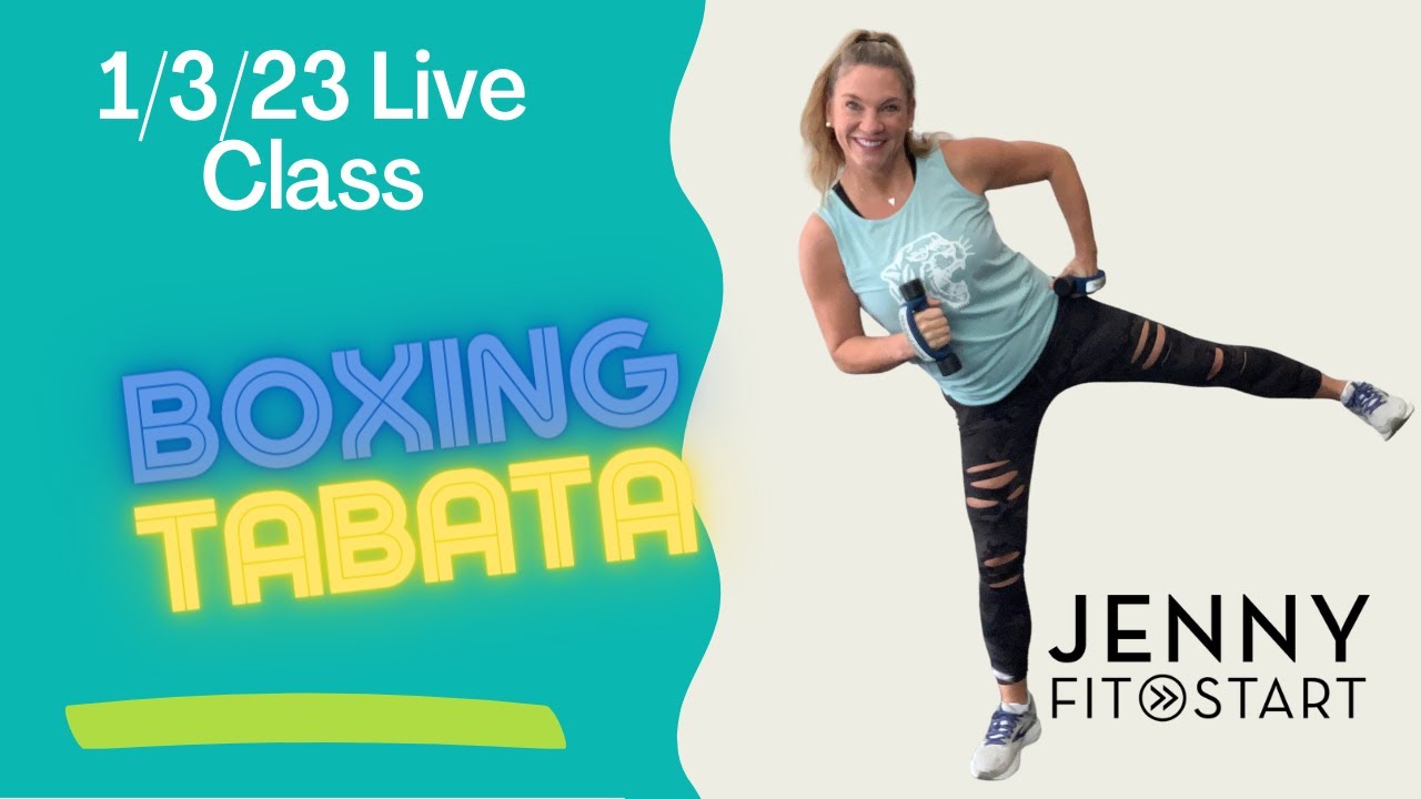 1/3/23 live class - BOXING TABATA - YouTube