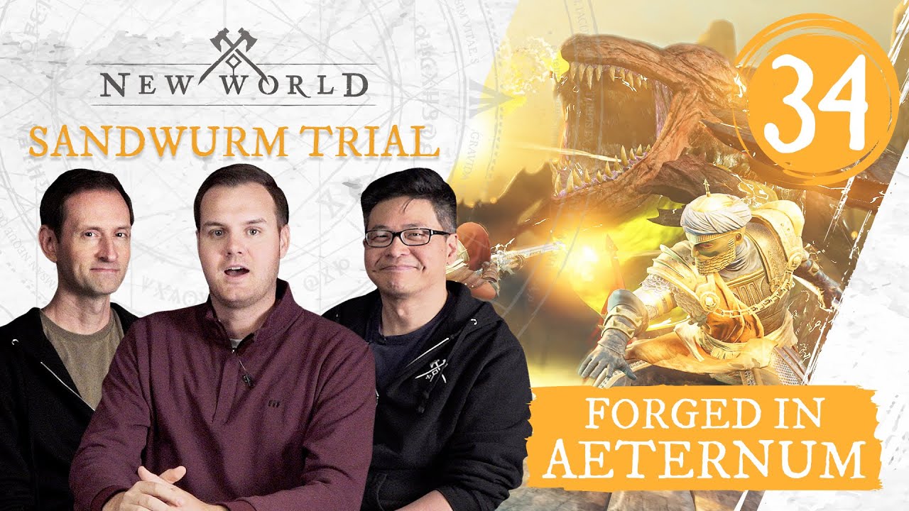 New World: Forged in Aeternum - Sandwurm Elite Trial - YouTube