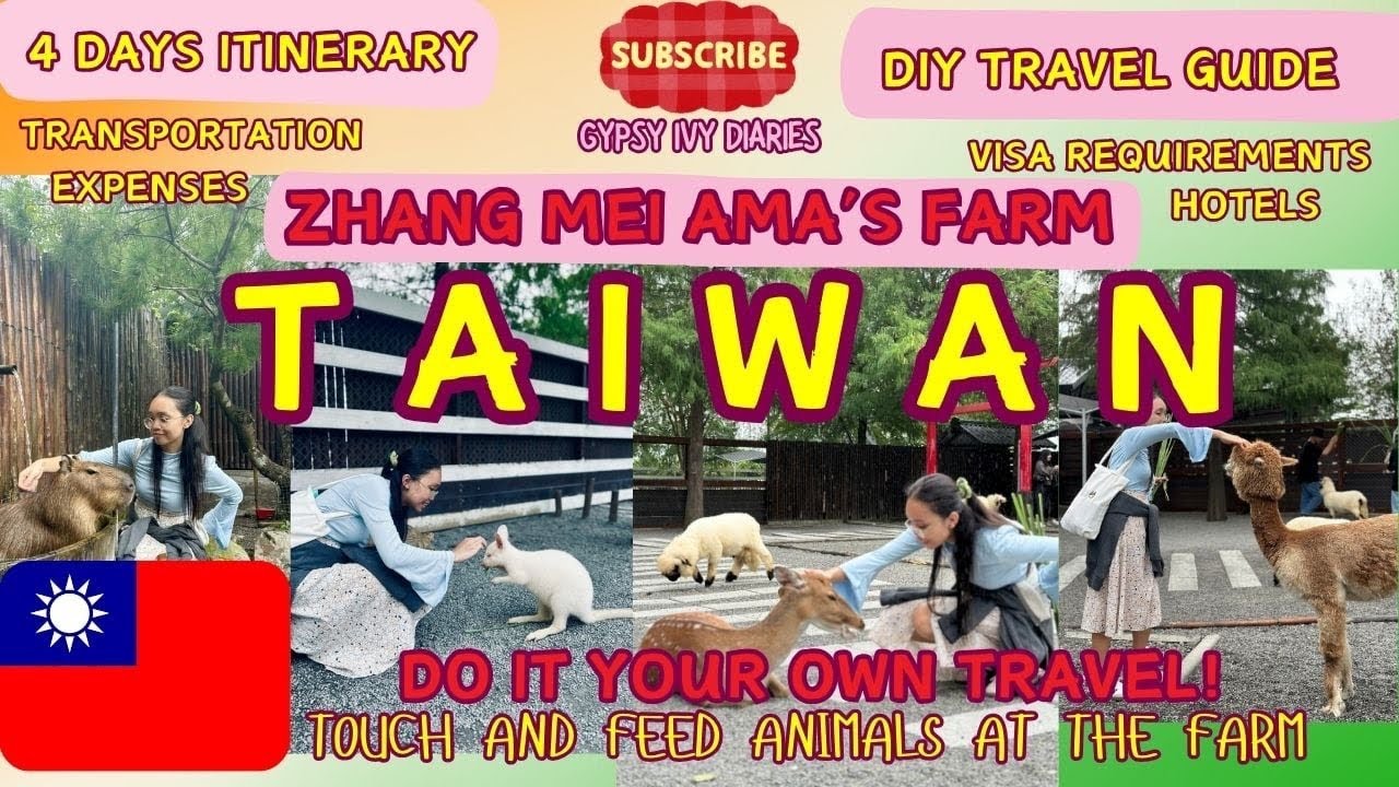 DIY Taiwan Travel | Zhang Mei Ama’s Farm| Updated Immigration ...