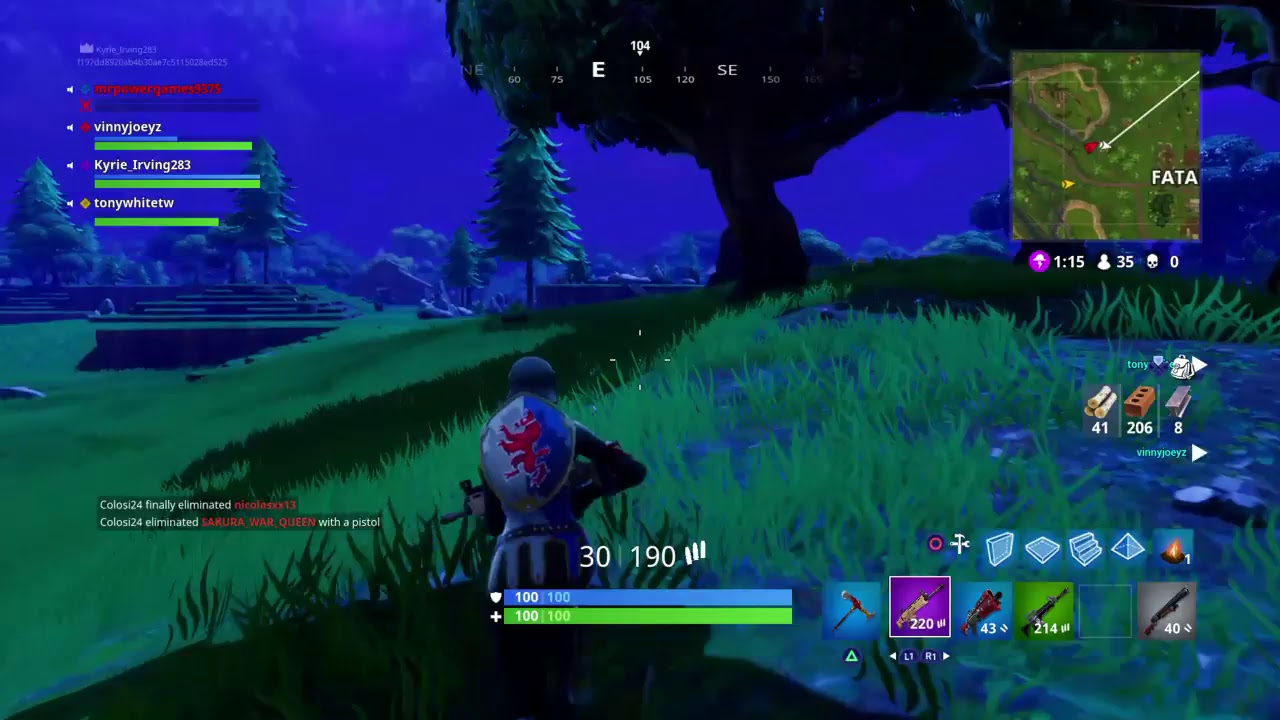 Kyrie_Irving283's Fortnite Gameplay - YouTube