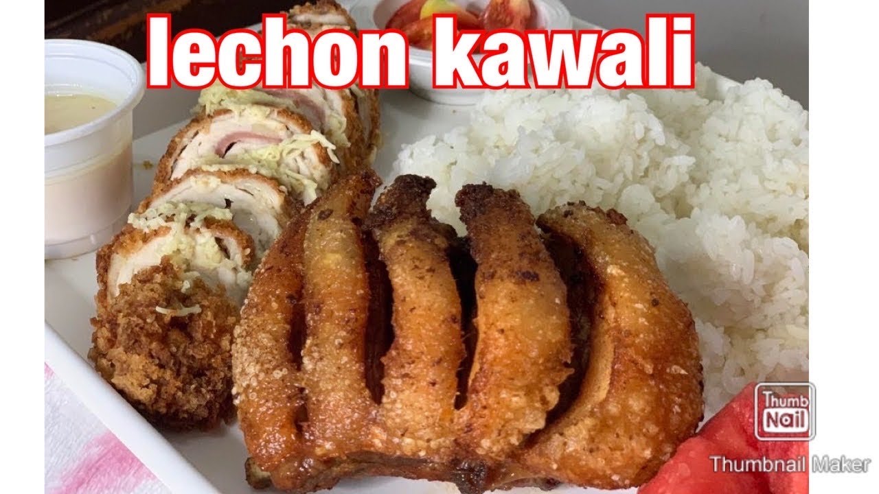 CRISPY LECHON KAWALI MUKBANG | Filipino mukbang | Filipino food - YouTube