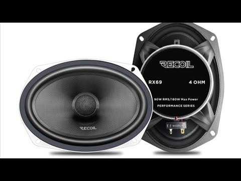 Robot Review: Recoil Audio RX69 Premium, Cast Frame 6x9 Speakers under ...