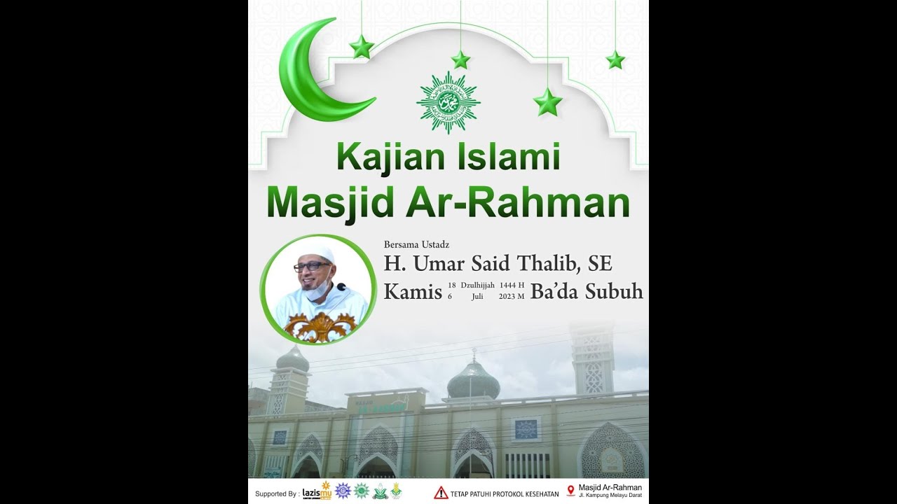Ustadz H. Umar Said Thalib, Lc - YouTube