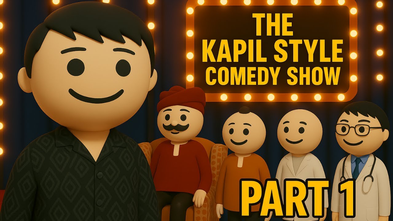 Kapil Sharma Style Comedy Show | MJO | 3D Comedy Cartoon | MJO Funny ...