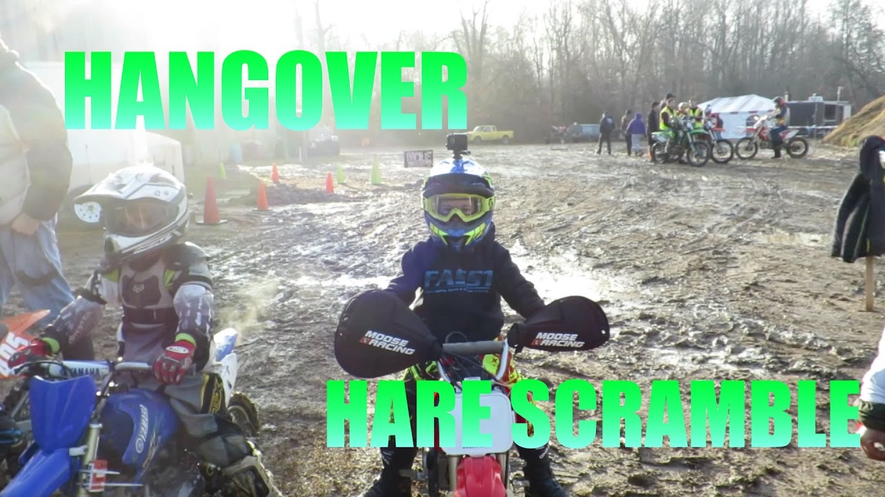 2017 Hangover Hare Scramble | Noah's First Race - YouTube