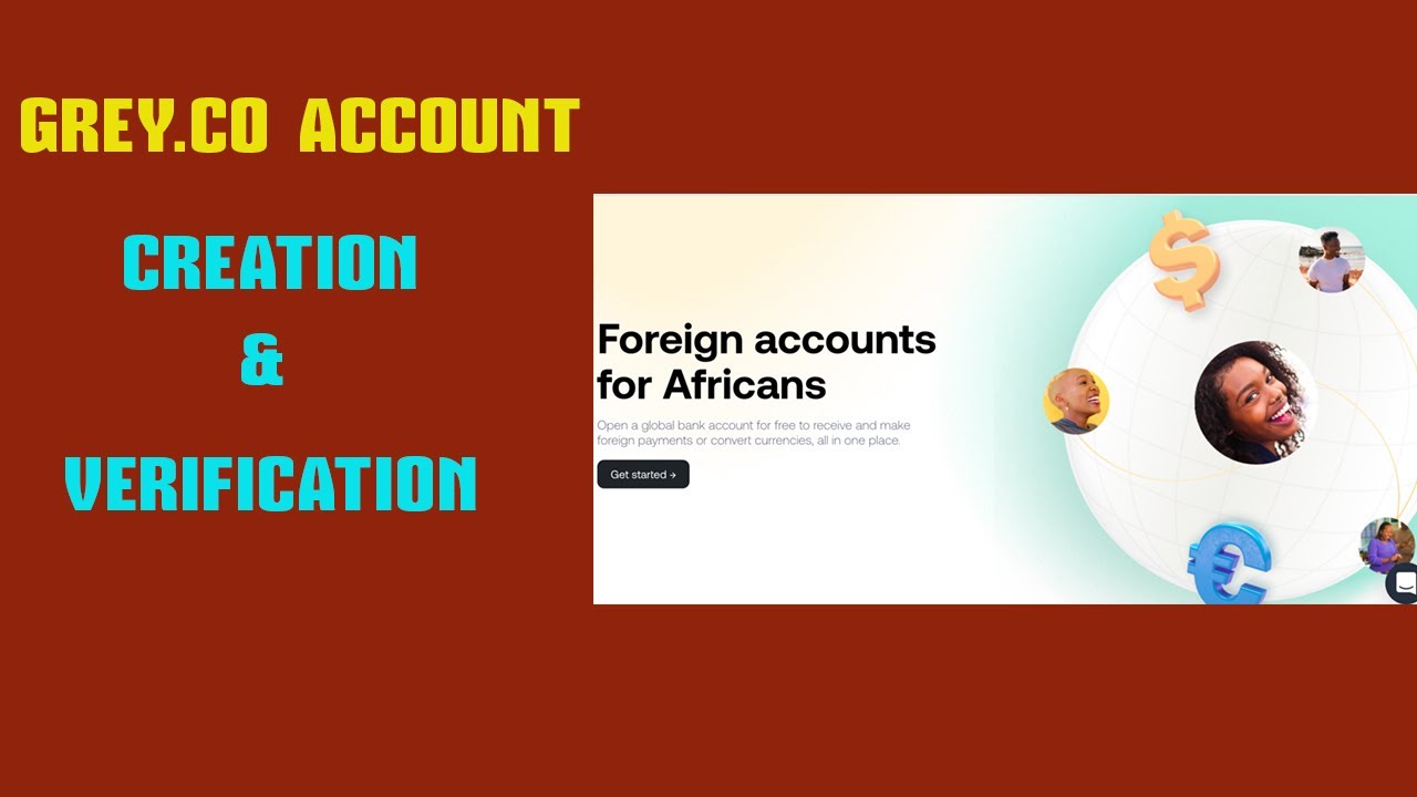How to Create a new Grey co account and how to verify Verification a ...
