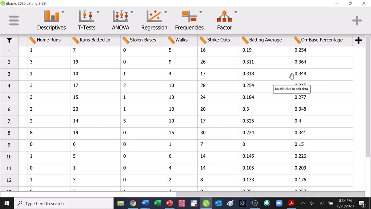 JASP Histogram - YouTube