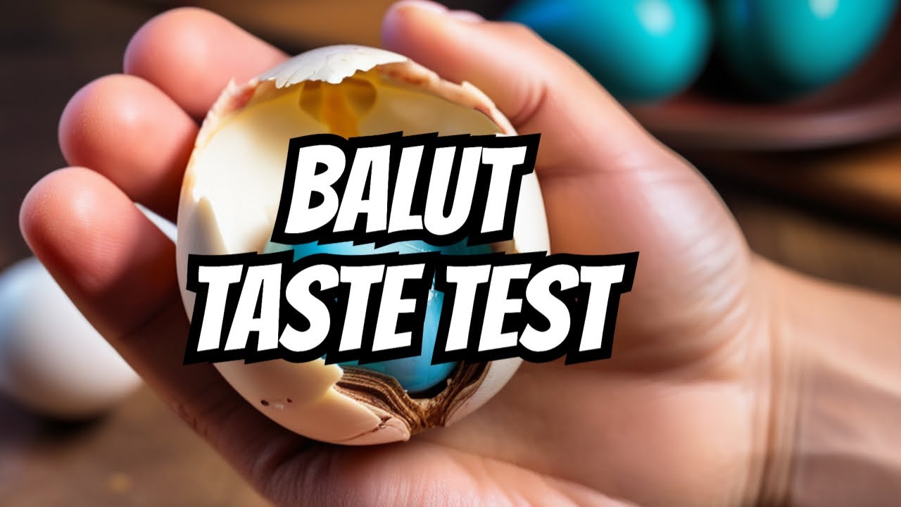 TRY BALUT EGG FOR THE FIRST TIME - YouTube