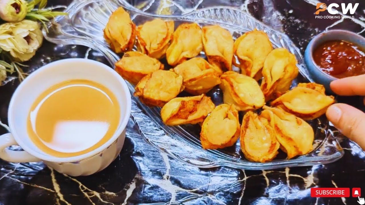 Tasty and Fast: Flower-Shaped Samosa Recipe - YouTube