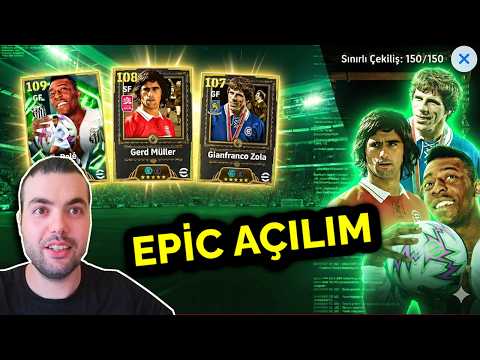 EPİC PAKET AÇILIMI😲109 PELE, 108 MULLER, 107 ZOLA (BEKLENMEYEN PAKET AÇILIMI) eFootball 2026 Mobile