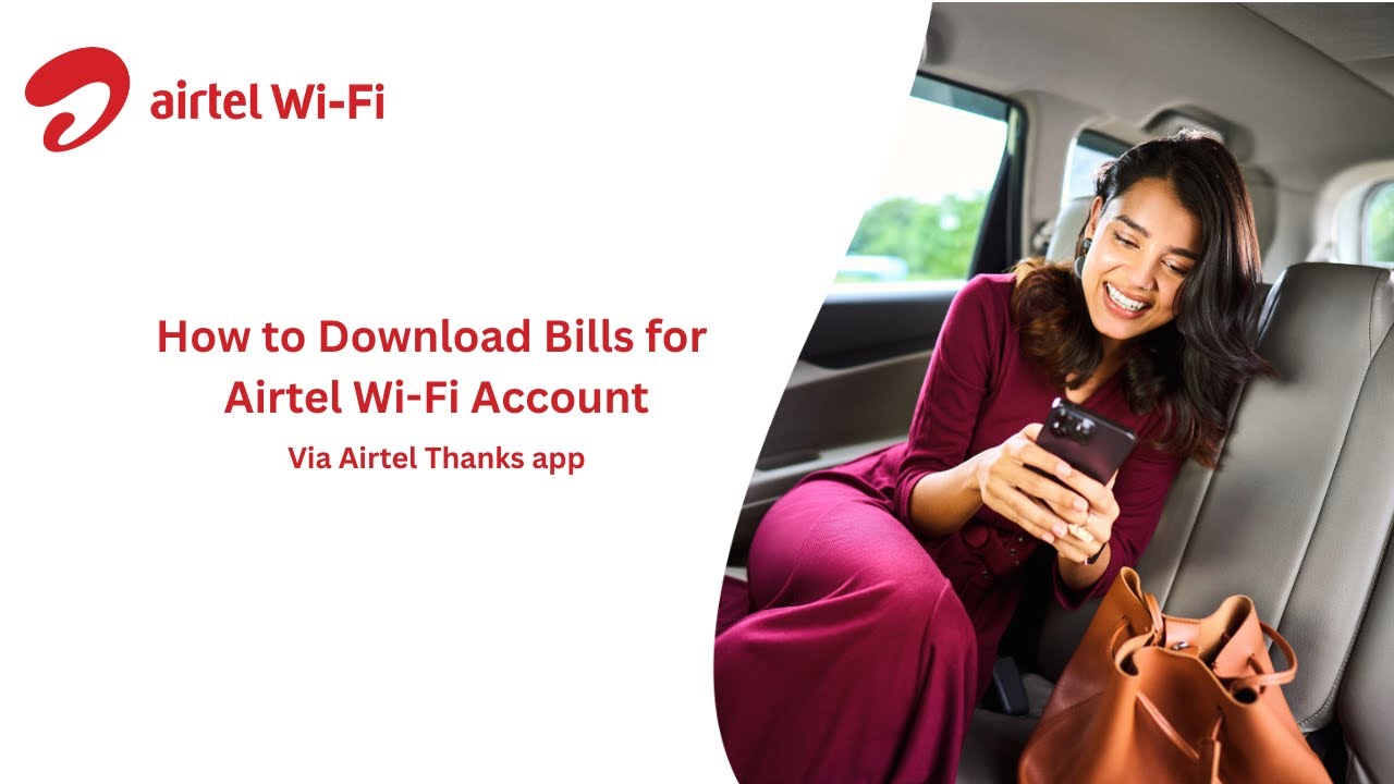 How to Download the Bill for your Airtel Wi-Fi Connection - YouTube