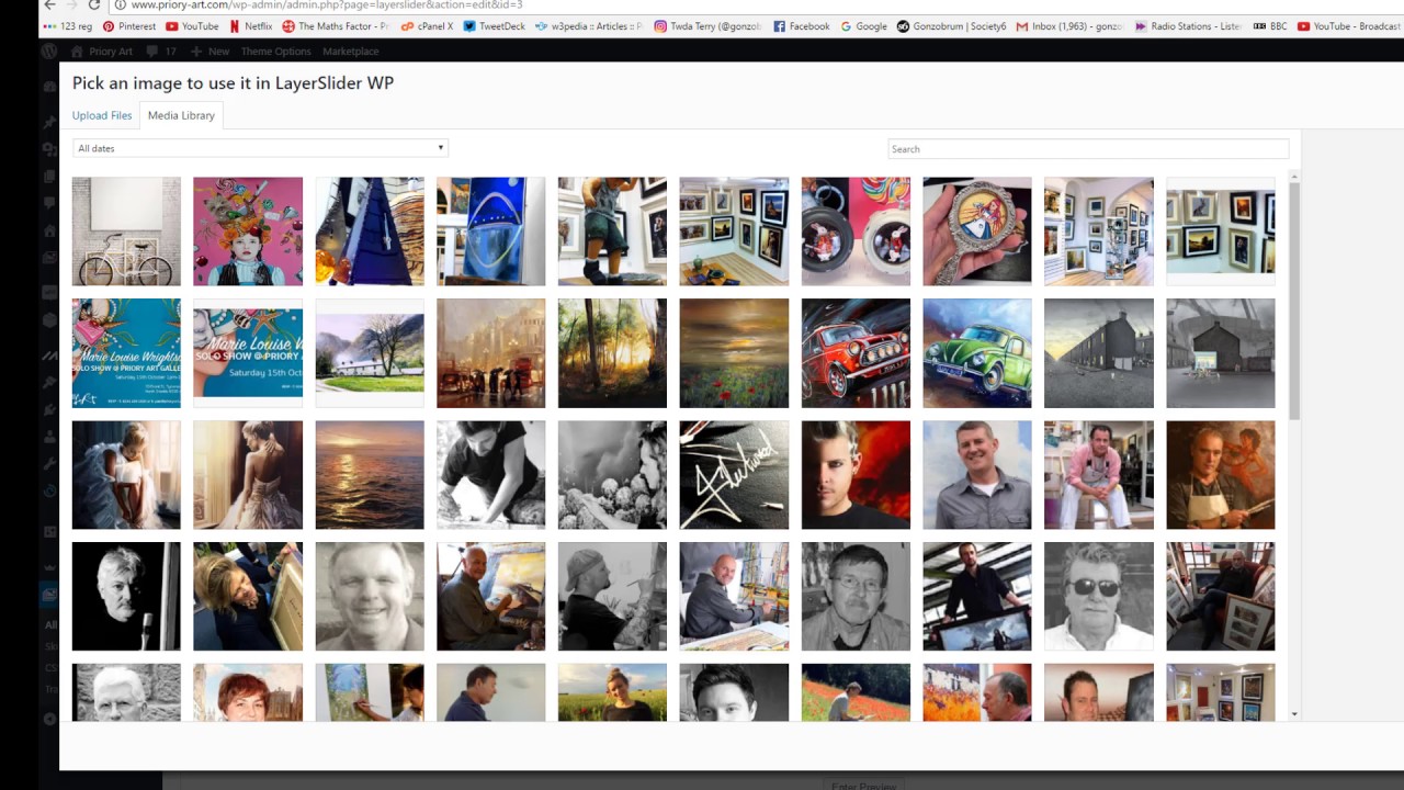 How to use the Wordpress layer slider - YouTube