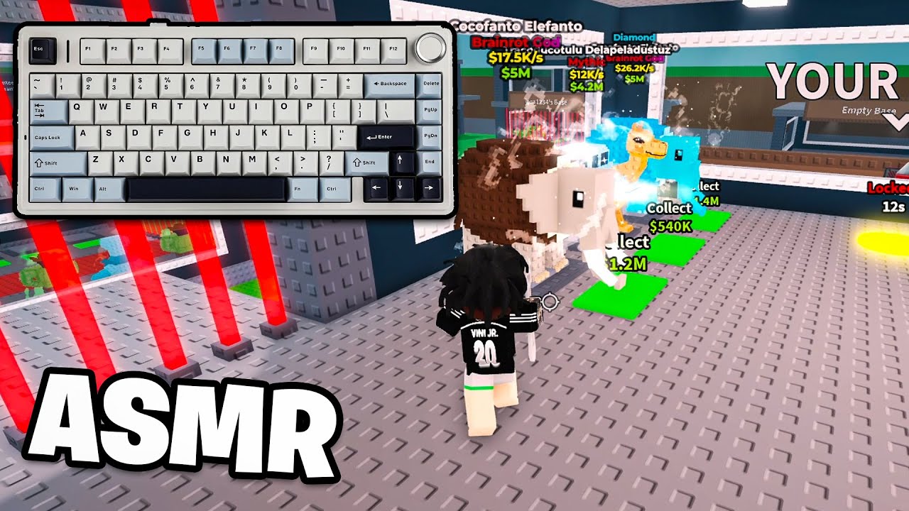 ASMR Roblox | Steal A Brainrot (Whispering & Keyboard Sounds) - YouTube