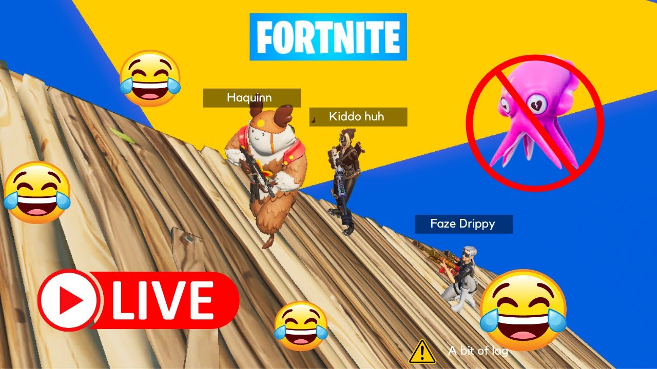 Fortnite 1v1v1v1 with Kiddo huh - YouTube