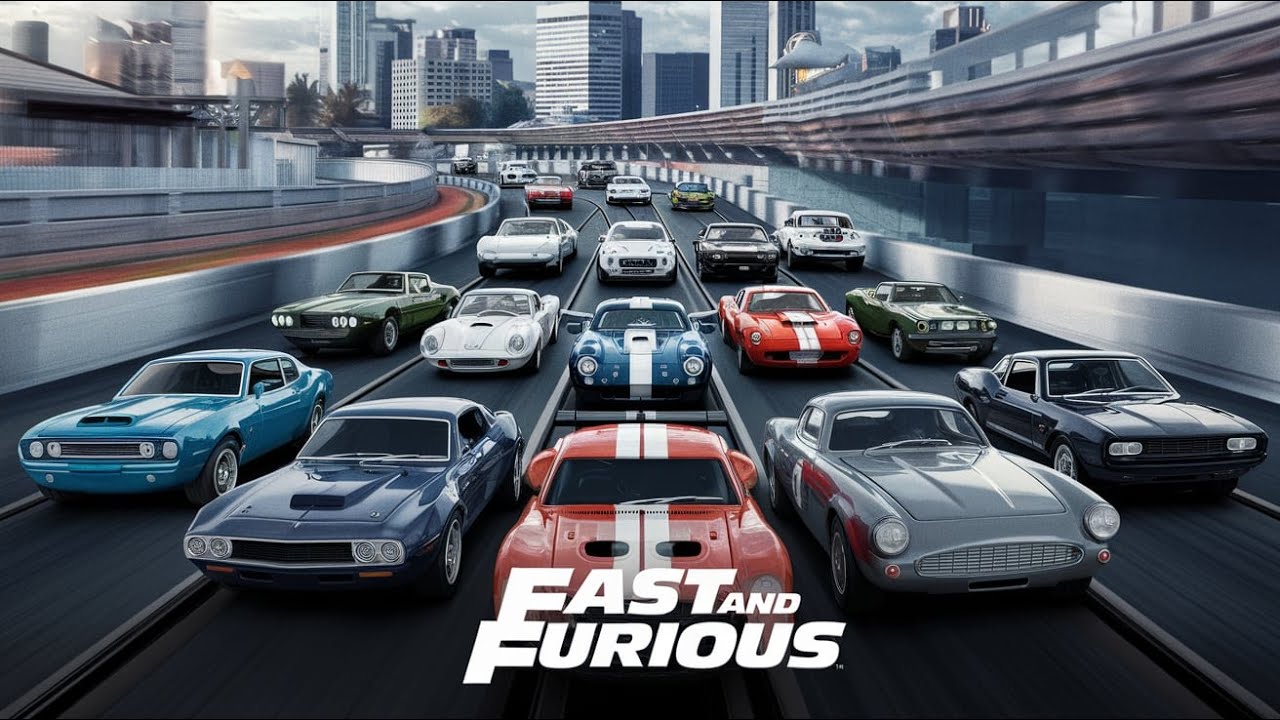 FAST AND FURIOUS: 20 classic cars on the track #fastandfurious # ...