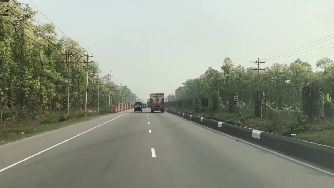 Dhaka Mymensingh Highway | 4 lane Highway in Bangladesh - YouTube