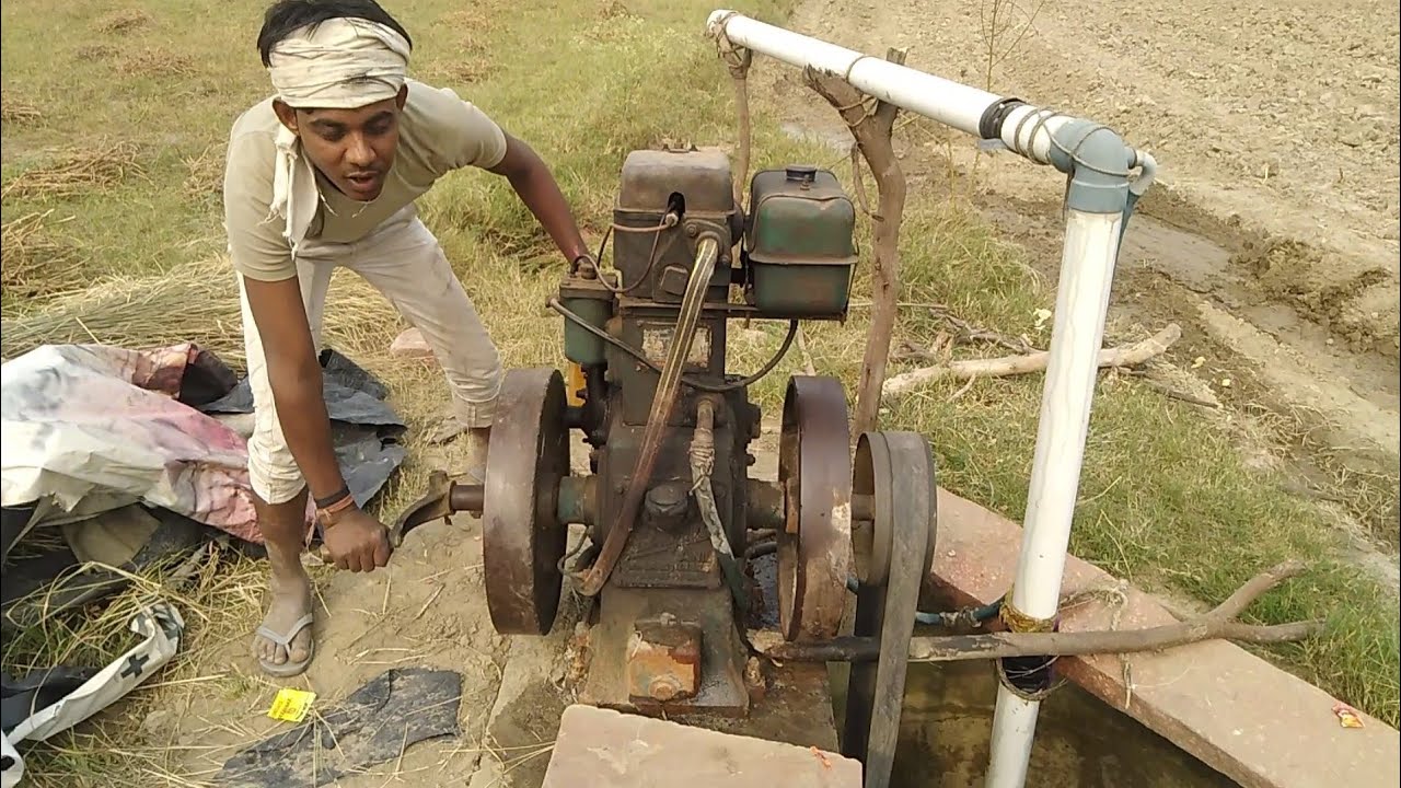 how to Make Diesel Engine Farming Water डीजल इंजन फार्मिंग वाटर फुल ...
