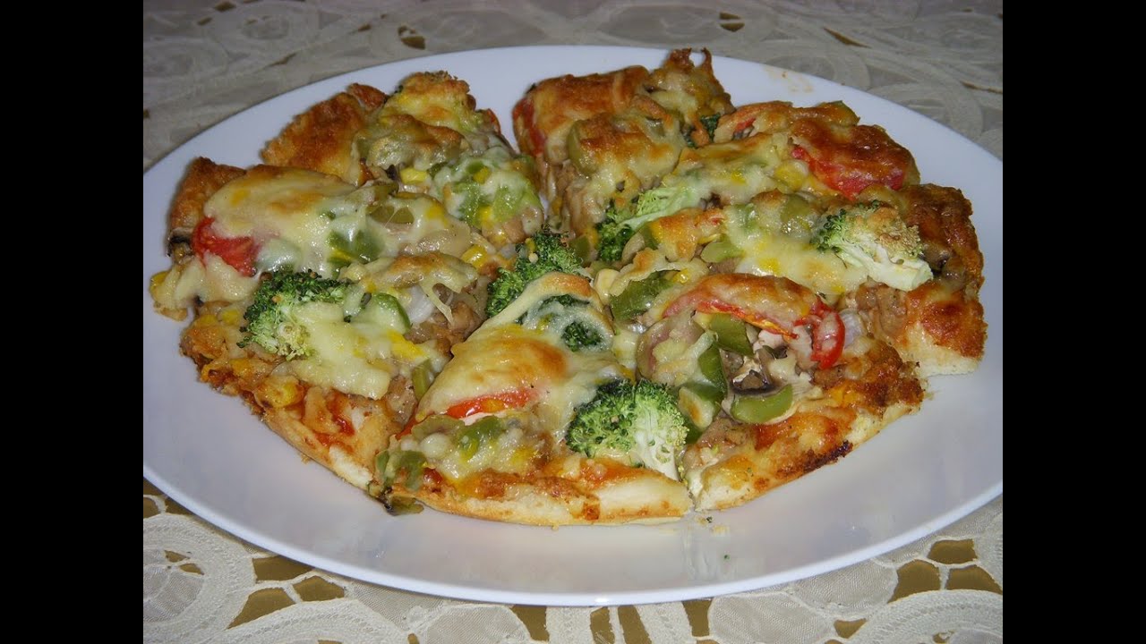 پیتزای ایرانی Iranian Pizza | Persian Pizza - YouTube