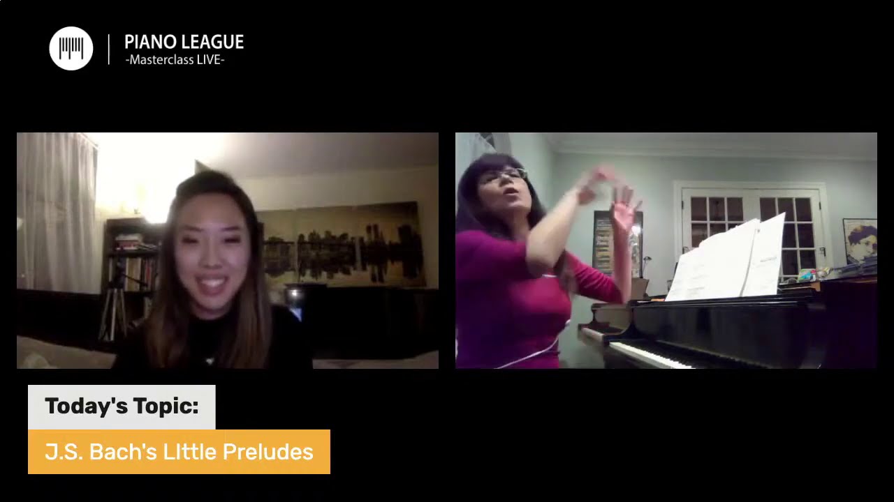 J. S. Bach's Little Preludes. Interview with Sherry Kim - YouTube