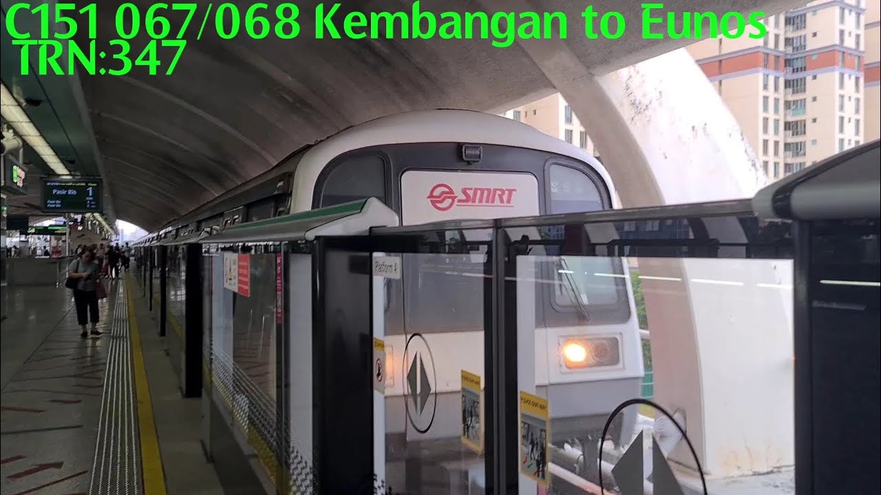 (Wanted to ride 085/086 but instead I rode 067/068) C151 067/068 Kembangan to Eunos - YouTube