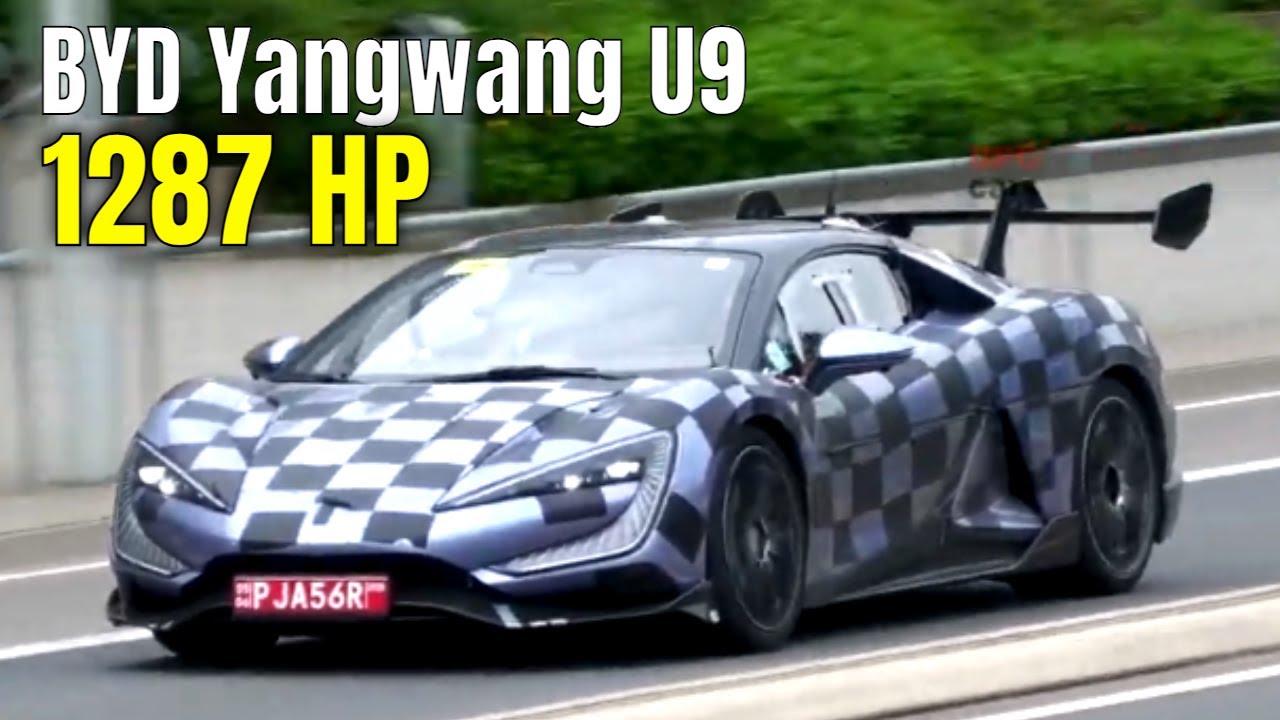 BYD Yangwang U9 Testing At The Nürburgring - YouTube