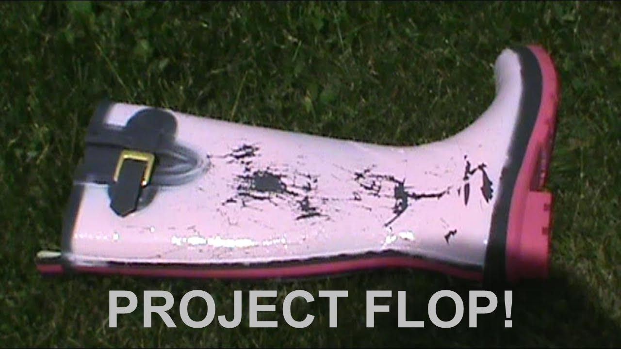 DIY Boot Project Flop - YouTube