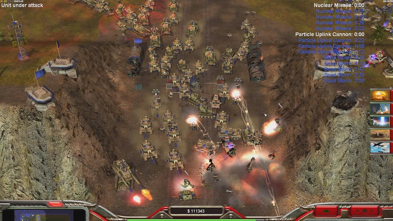 BOSS - Command & Conquer Generals Zero Hour - 1 vs 7 HARD Gameplay ...