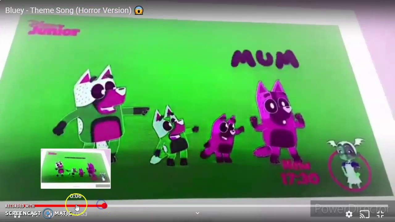 Bluey Theme Song Horror Version - YouTube