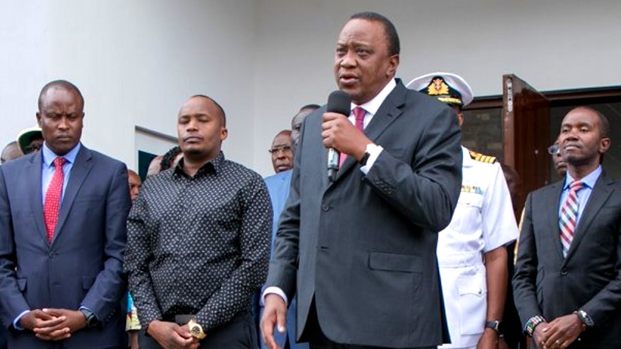 Uhuru Kenyatta Visit Inland Container Depot (ICD) in Embakasi, Nairobi ...