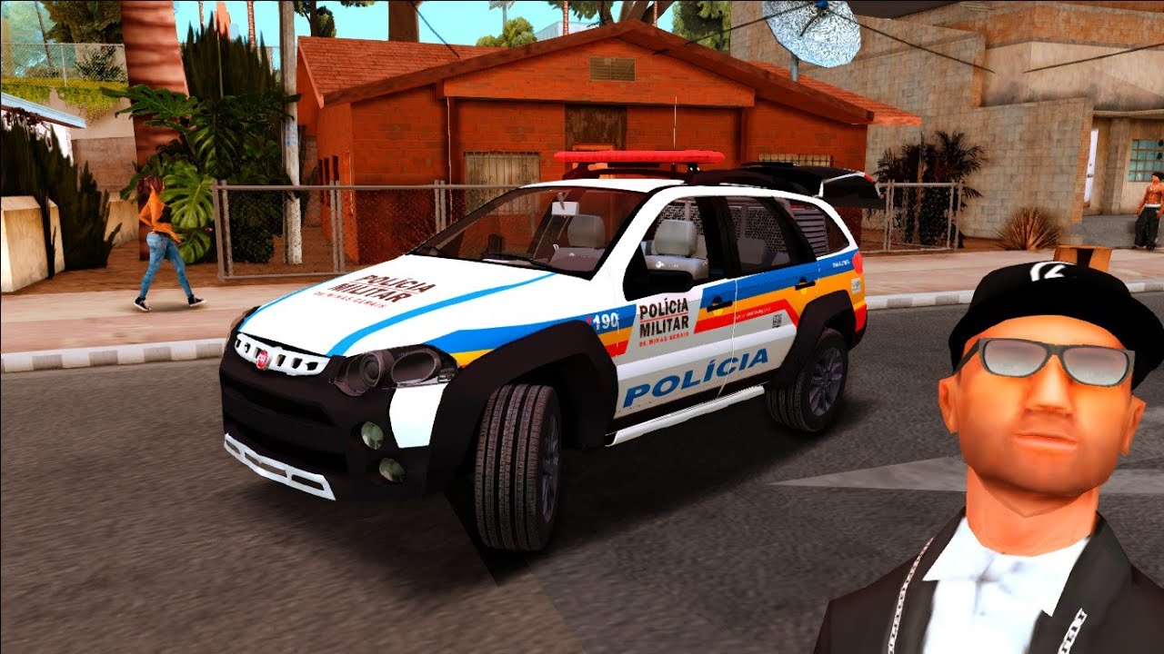 Fuga Da Policia Gta San Andreas Youtube