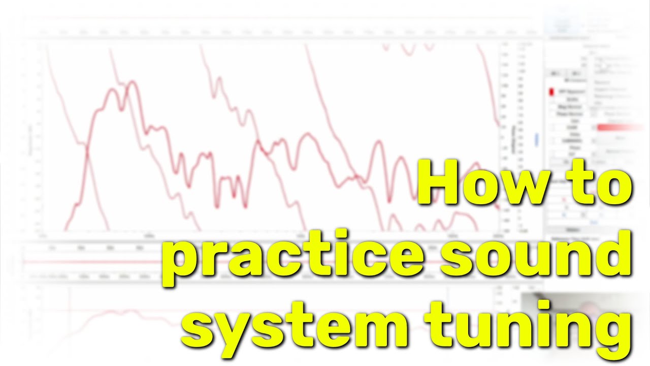 How to practice sound system tuning at home (Crosslite, iPad) - YouTube