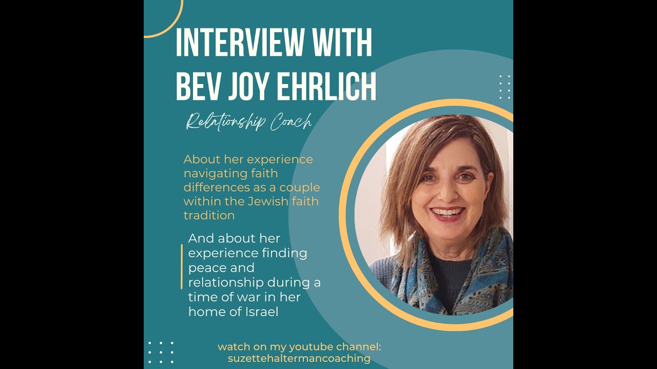 Interview with Relationship Coach Bev Joy Ehrlich - YouTube