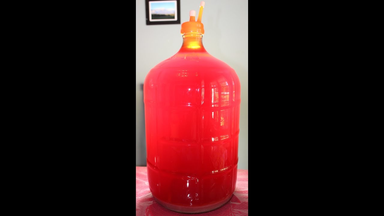 Strawberry Melomel update - YouTube
