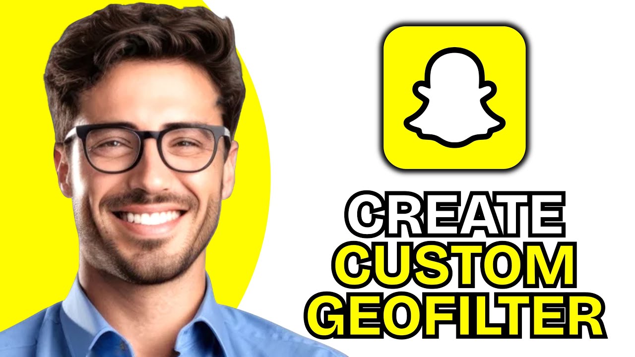 How To Create A Custom Snapchat Geofilter (Easy) - YouTube