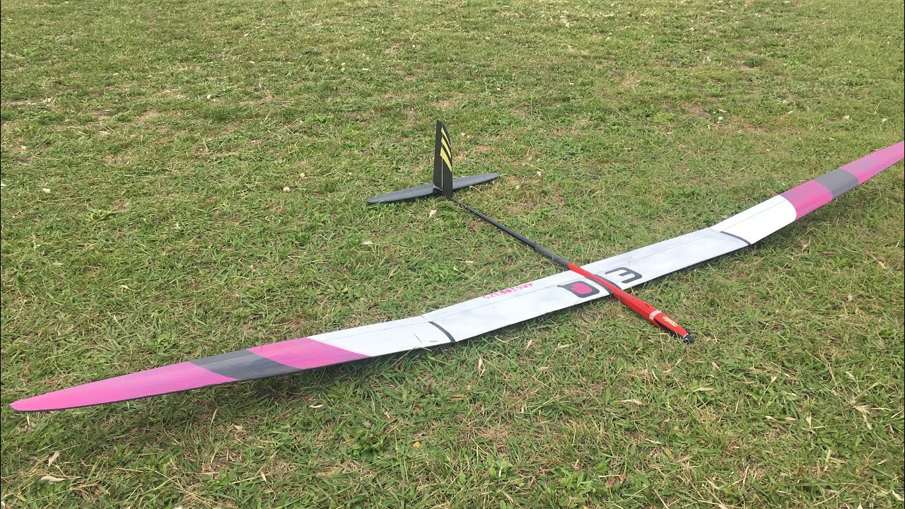 enigma quatro F5J 4m - YouTube