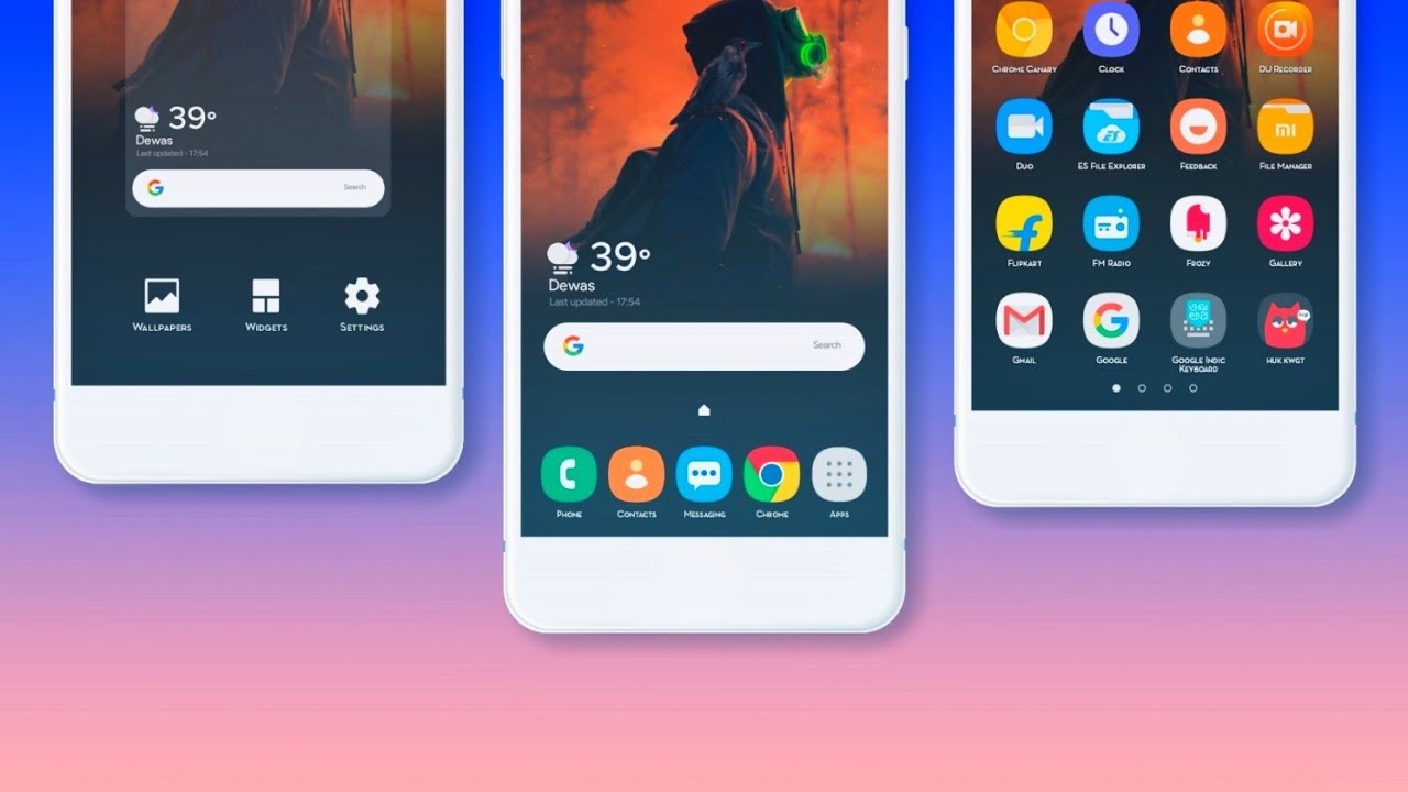 One UI launcher for All Android users! One UI for any Android! S 10 ...