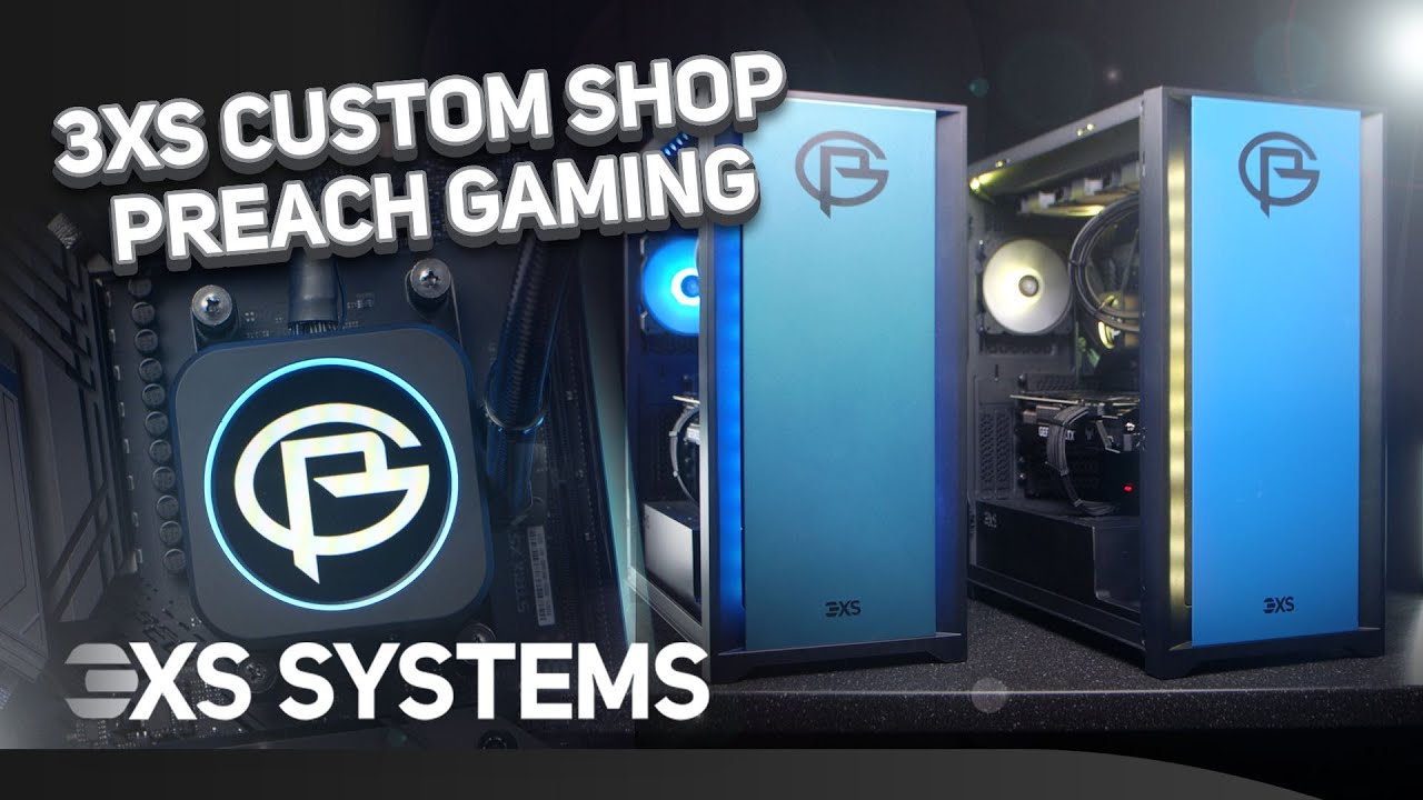 Preach Gaming gets 2 PCs in slightly different styles! - YouTube