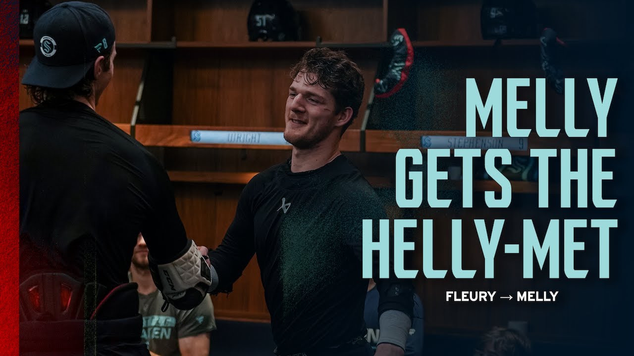 Melly gets the helly-met! - YouTube
