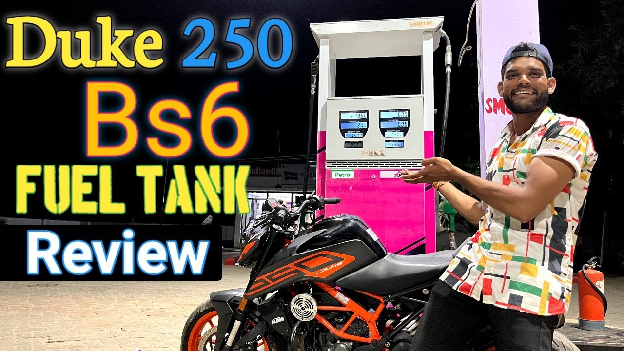 Duke 250 bs6 fuel tank capacity review 🔥😍 || #Trending #ktm250 #viral # ...