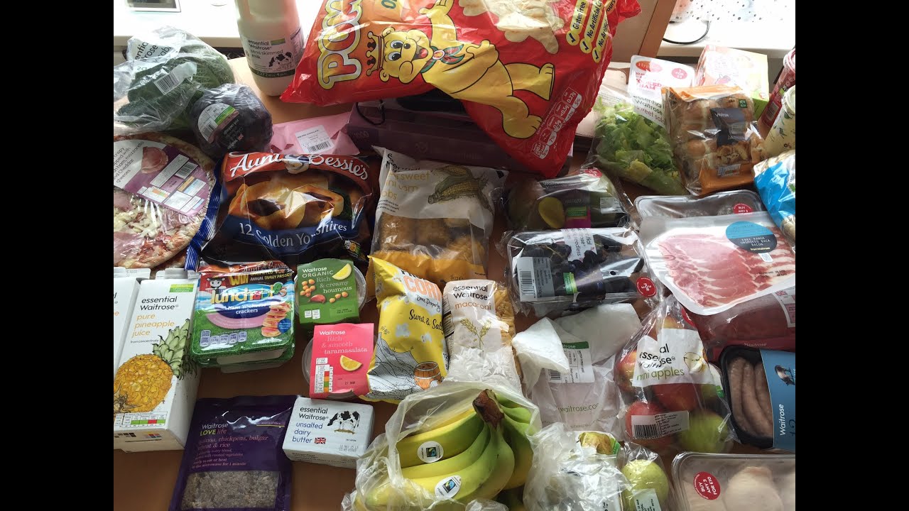 #2 Grocery Haul | Waitrose & Sainsburys - YouTube