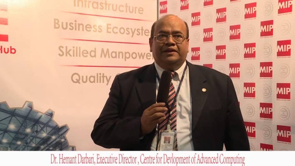 Make In Pune Launch: Dr. Hemant Darbari, Executive Director, C-DAC ...