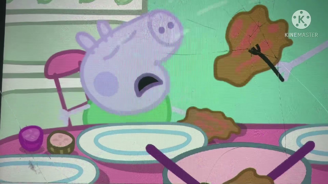 Peppa Pig George Crying in Luigi Group - YouTube
