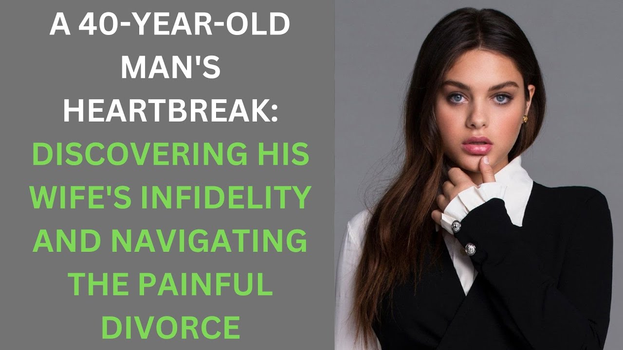 A 40-Year-Old Man's Heartbreak: Discovering His Wife's Infidelity and ...