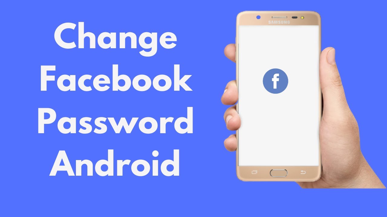 How to Change Facebook Password Android (2021) - YouTube