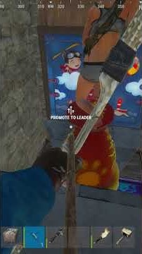 how to transfer loot through walls with the horse exploit in Rust - YouTube