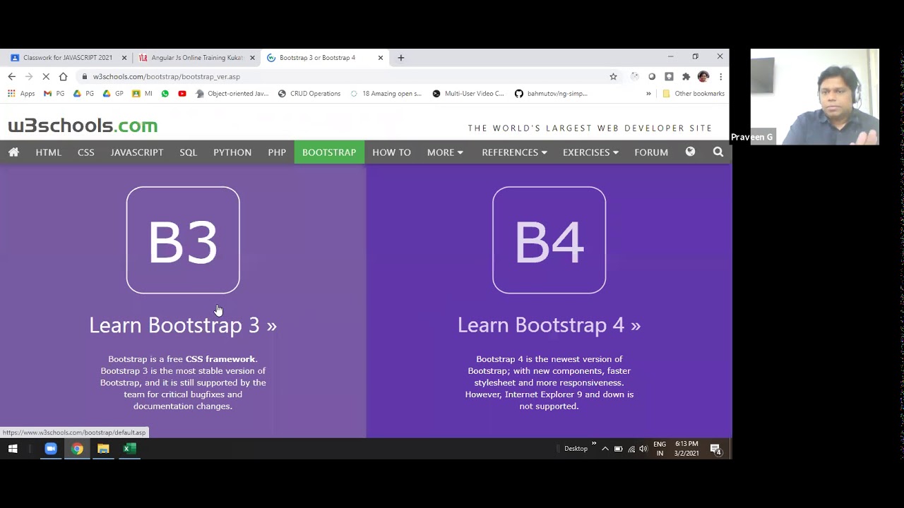 Angular Class 01 by Praveen gubbala 2nd March 2021 Classroom and online batch - YouTube