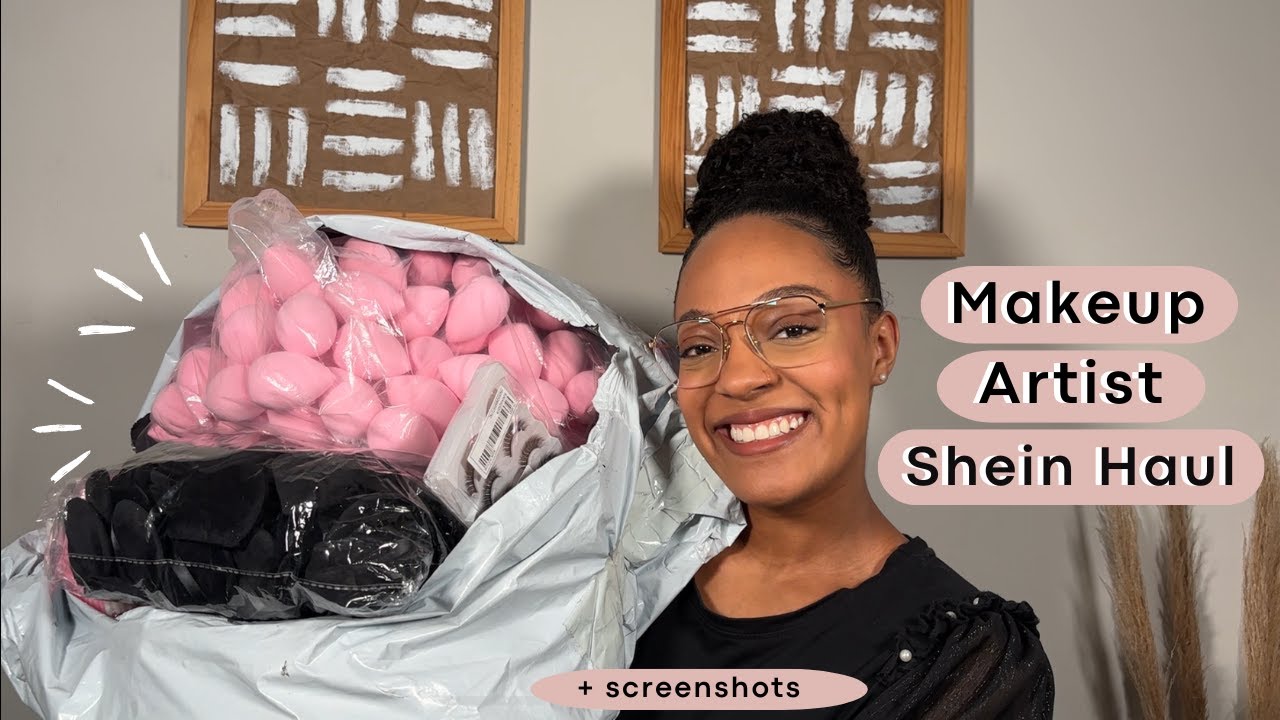 SHEIN Makeup Haul 2024 | First - Ever Haul by Pro Makeup Artist ...