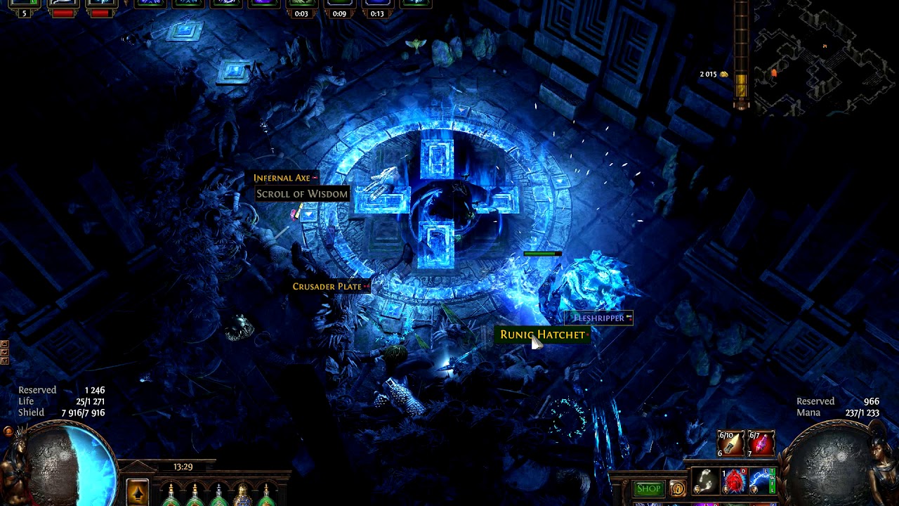 LL Arc trap random Primeval Ruin 81lvl 237 depth SOFTCORE DELVE!1!11 D ...